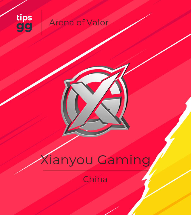 Xianyou Gaming Arena of Valor Team from China | Tips.GG