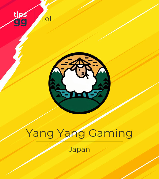Yang Yang Gaming LoL Team from Japan | Tips.GG