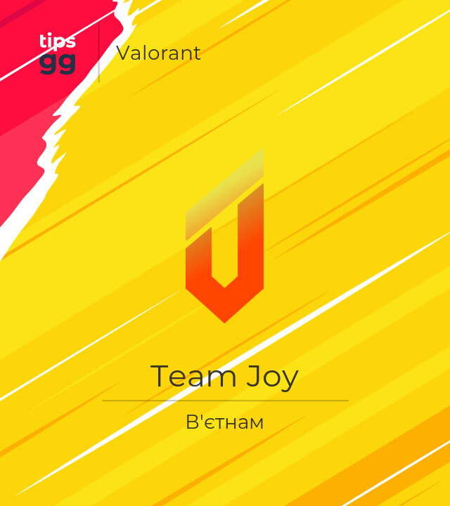Team Joy команда Valorant (В'єтнам) | Tips.GG